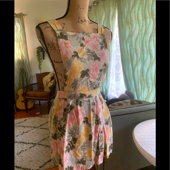 Dresses | 22 Adorable Floral Apron Dress | Poshmark